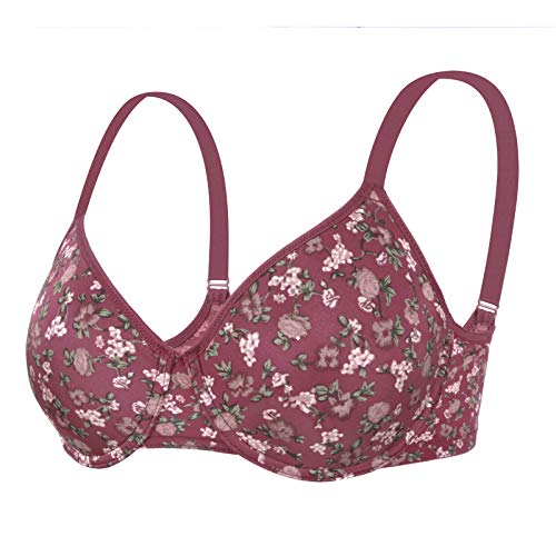 Buy HSIA Women's Underwire Minimizer Bra Padded Full Figure Bra Plus ...