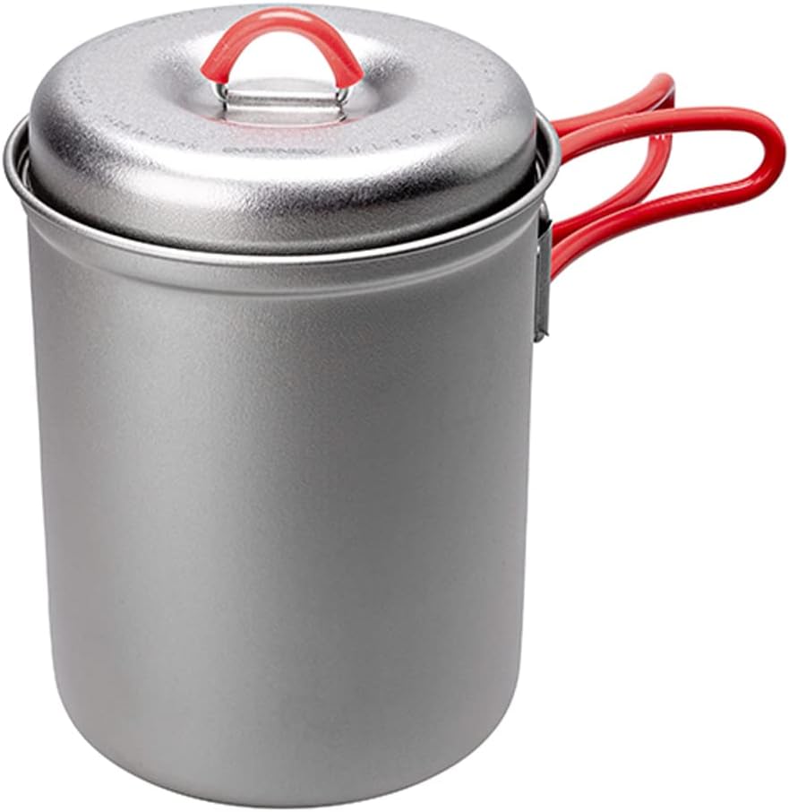 Amazon | エバニュー(EVERNEW) Ti Mug pot 900 ECA539 & Ti 400FD Cup ECA530 チタン【セット買い】 | エバニュー(EVERNEW ...