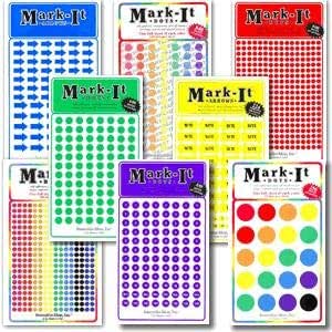 Amazon.com: Innovative Ideas Small 1/8" Removable Mark-it Brand dots ...