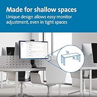 Kensington SmartFit Space-Saving Single Monitor Arm, Black : Amazon.com ...