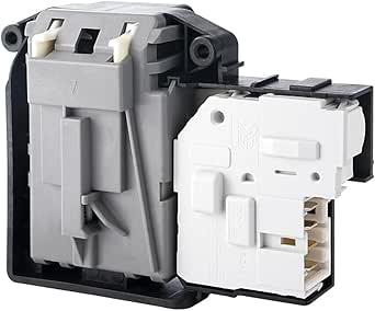 Amazon.com: UAHMVVE Washer Door Lock Switch Assembly for LG Front-Load ...