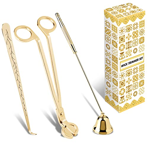 Snapklik.com : Calary Candle Wick Trimmer, Candle Snuffer And Wick ...