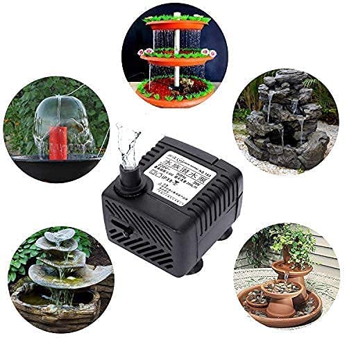 VENUS AQUA 50GPH Mini Submersible Water Pump | 3W Silent Aquarium Pump ...