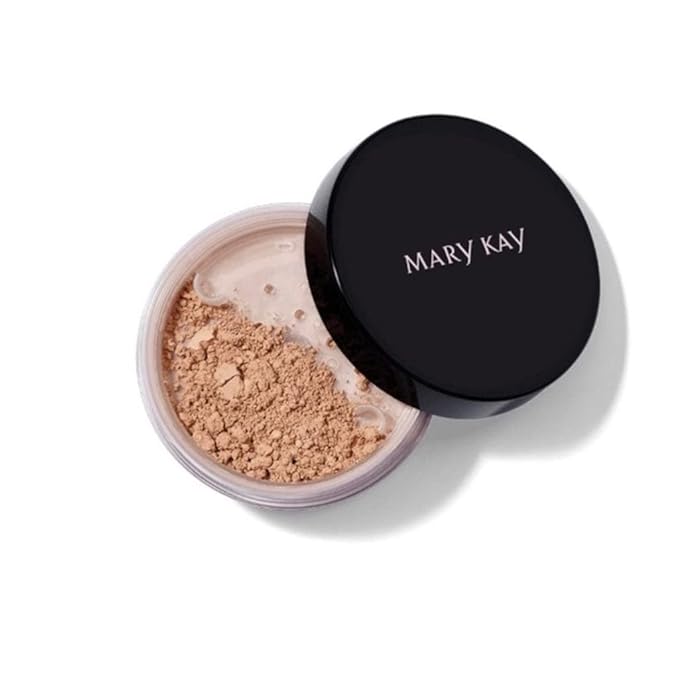 Amazon.com : Mary Kay Silky Setting Powder 0.28 oz Light Medium Ivory ...