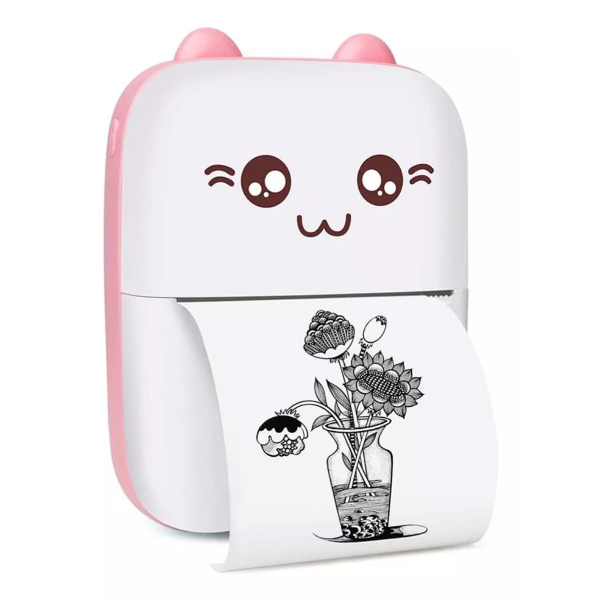 Mini Thermal Printer | Inkless Sticker Printer | USB APP Control ...