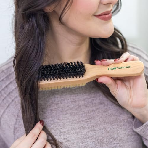 Top Quality Boar Bristle Hair Brushes - Grannaturals Hair Care