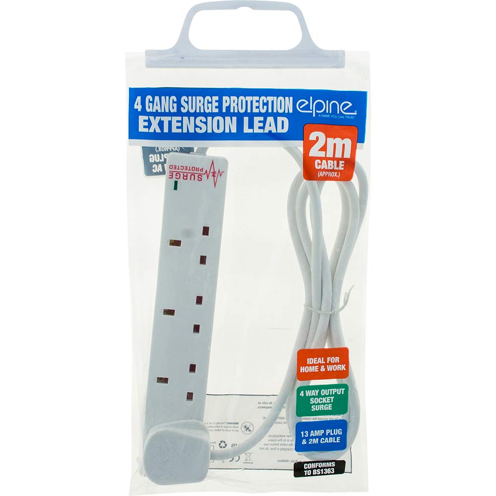 Plug Leads For Sockets Extension Lead Cable Electric Plug Socket UK 13 ...