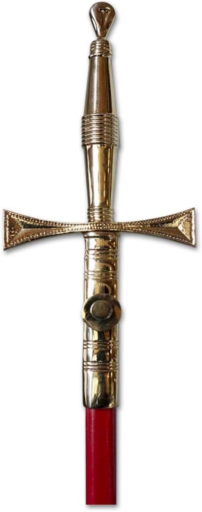 Amazon.com: Scottish Rite Masonic Sword - [Red & Gold] : Sports & Outdoors