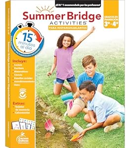 9781483865300: Summer Bridge Activities Spanish 3rd to 4th Grade ...