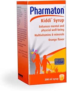 TML Pharmaton Kiddi Syrup (200ml) : Buy Online at Best Price in KSA ...