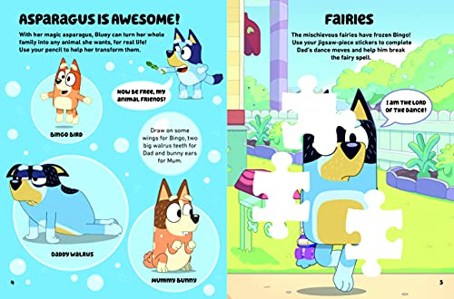 Snapklik.com : Bluey: Meet Bluey Sticker Activity Book