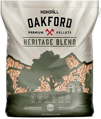 Amazon.com : Oakford Premium Hardwood Pellets - Heritage Blend, Perfect ...
