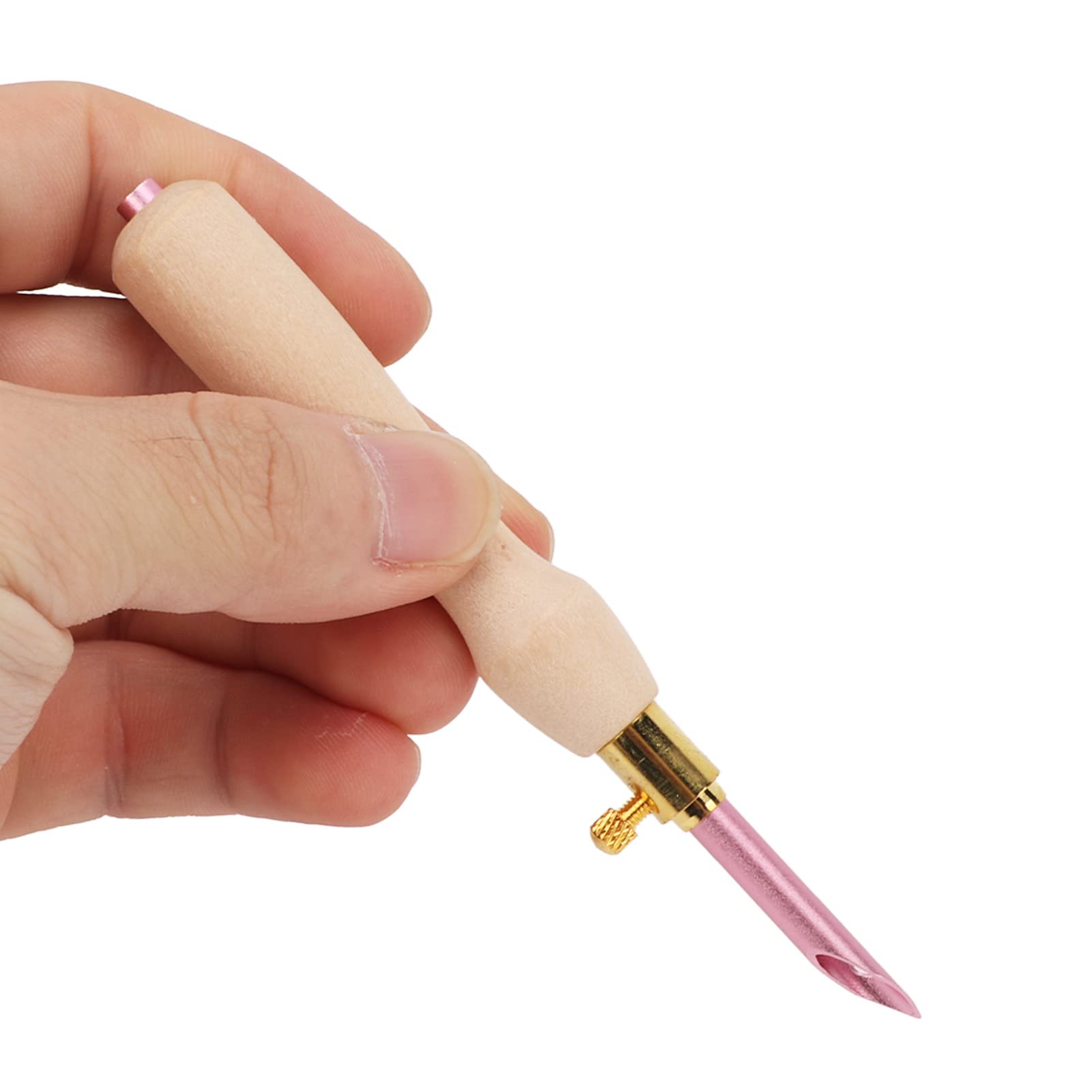 Punch Needle Kit, Wooden Handle Embroidery Pen, Easy Interchangeable ...