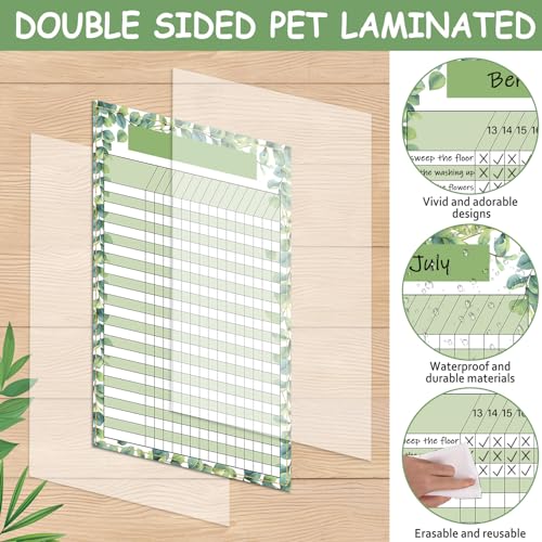 Snapklik.com : 9 PCS Simply Boho Classroom Charts Eucalyptus Classroom ...