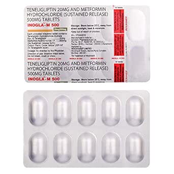 Inogla-M 500 - Strip of 10 Tablets : Amazon.in: Health & Personal Care
