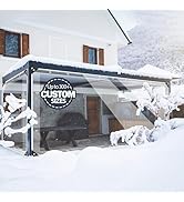 Amazon.com: Ezcasch 3.2x6.5ft/1x2m Clear Tarp with Grommets, 20 Mil ...
