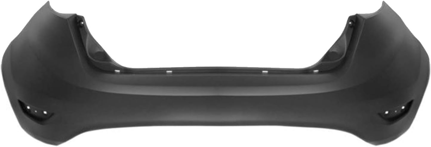 Amazon.com: MBI AUTO - Primered, Steel Rear Bumper Assembly for 2012 ...