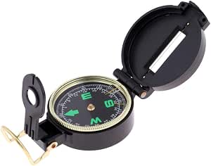 Amazon.com : Outdoor Survival Emergency Compass Clinometer for Hunting ...