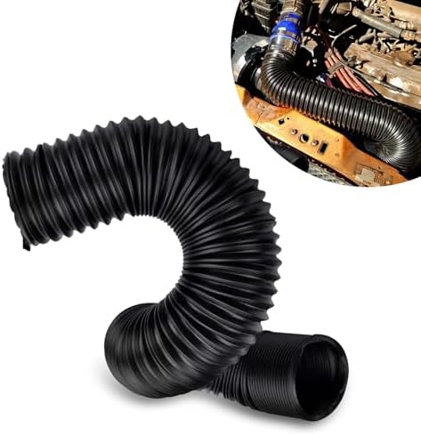 Amazon.com: Sumjig 1 PC Car Air Intake Cold Air Intake Hose, 63mm ...
