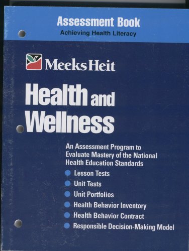 Health and Wellness Assessment Book: Meeks Heit: 9781886693487: Amazon ...