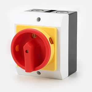 IP65 Industrial Rotary Isolator, 25A 380V Enclosure Outdoor ...