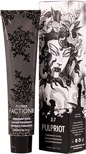 Amazon.com : Pulp Riot Faction 8 Permanent Hair Color 3-7 Matte - 2 oz ...