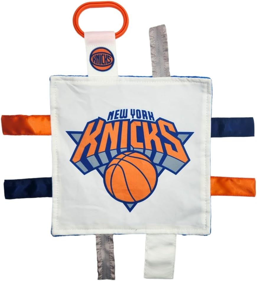 Amazon.com: The Learning Lovey New York Knicks Baby Tag Toy - NBA ...