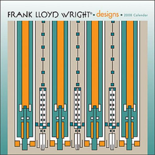 Frank Lloyd Wright Designs 2008 Calendar : Wright, Frank Lloyd: Amazon ...