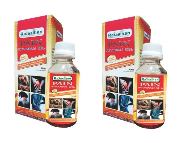 Diyaan0 – Paquete de 2 aceites de churna niwaran para el dolor (3.0 fl ...
