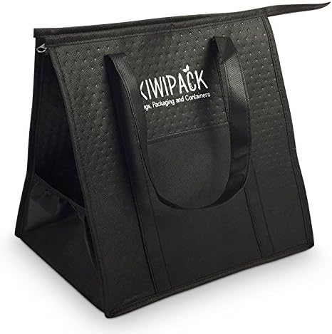 Hot Food Delivery Bag for Takeaway - Insulated Warmer Bag for ...