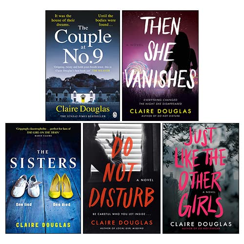 Claire Douglas 5 Books Collection Set (Then She Vanishes, Just Like The ...