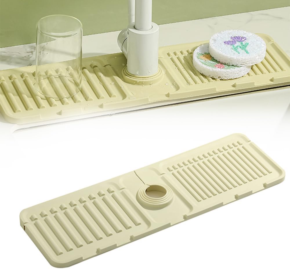 Amazon.com - Faucet Mat for Kitchen Sink, 2024 New Kitchen Sink Splash ...