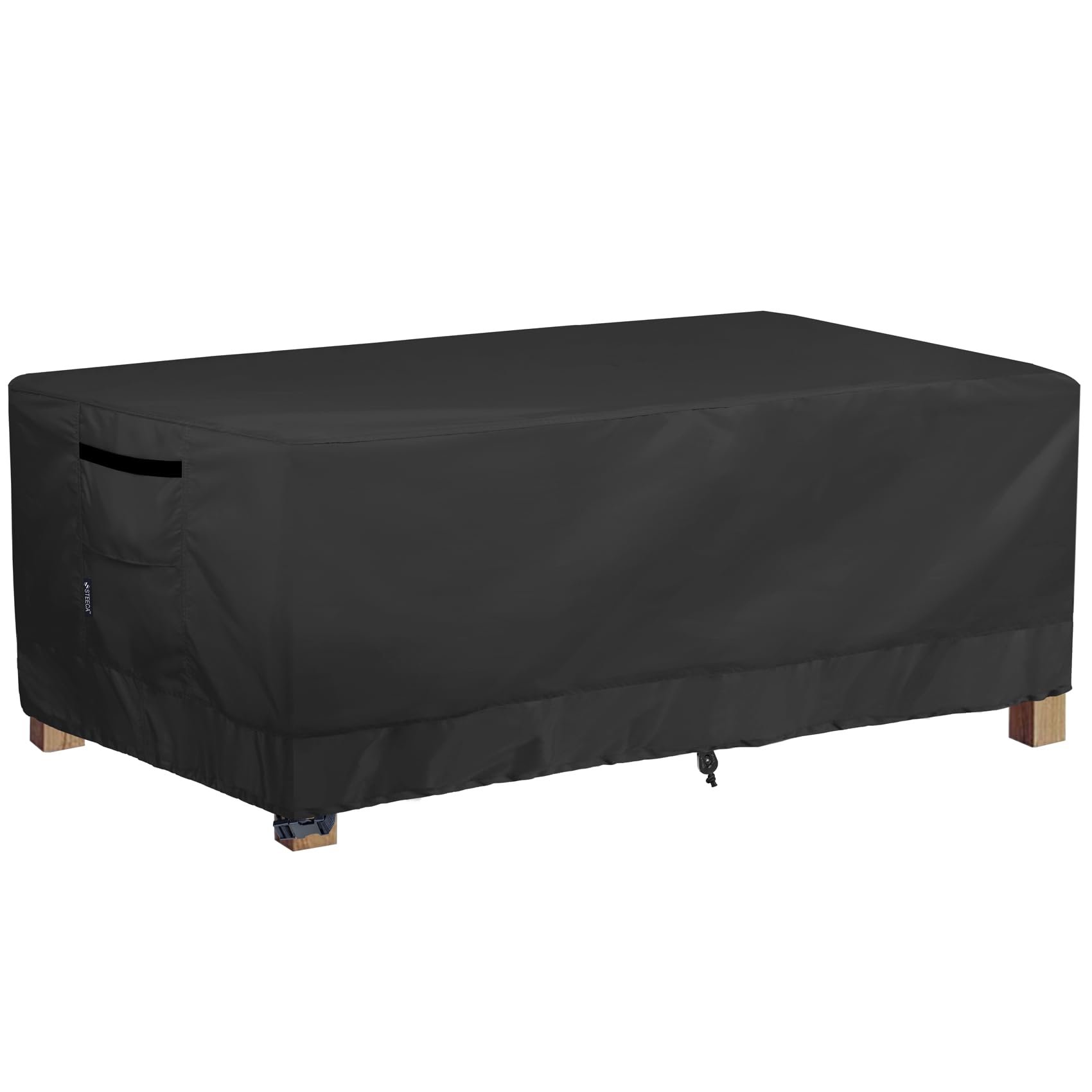 Amazon.com : STEECA Patio Coffee Table Cover, Waterproof Rectangular ...