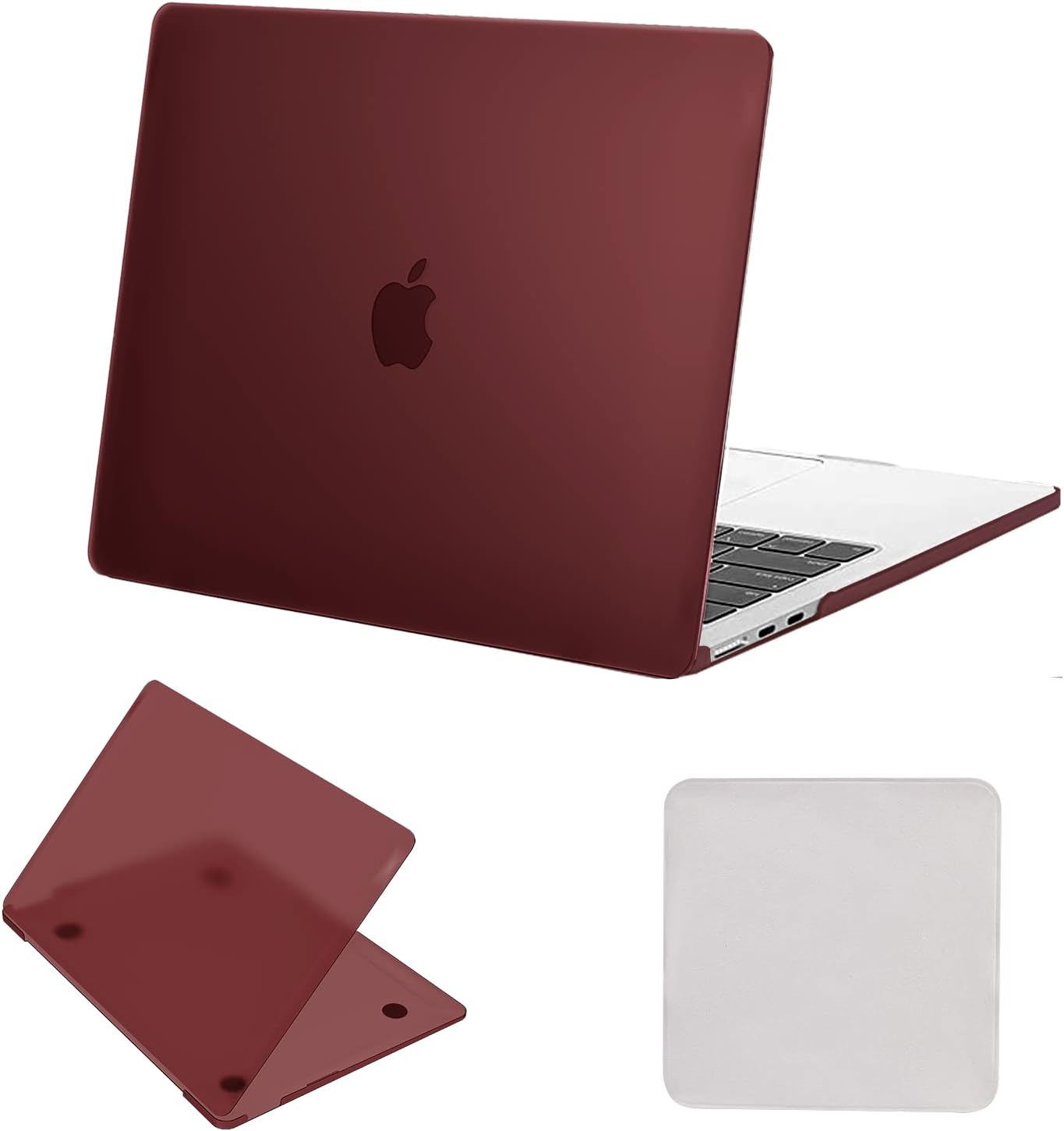Amazon.co.jp: IBENZER Case Fits 2024 2023 2022 MacBook Air 13" Case ...