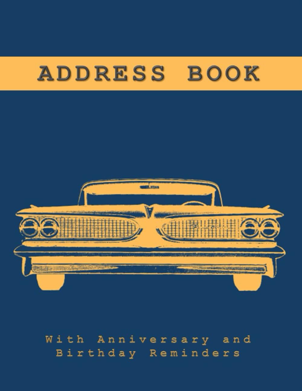 Amazon.com: Extra Large Print Address Book with Anniversary & Birthday ...