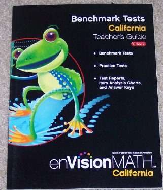 Benchmark Tests Grade 2 (California Teacher's Edition, enVision Math ...