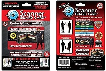Amazon.com: Scanner Guard Card -Credit Card Protector Patented Met Lab ...