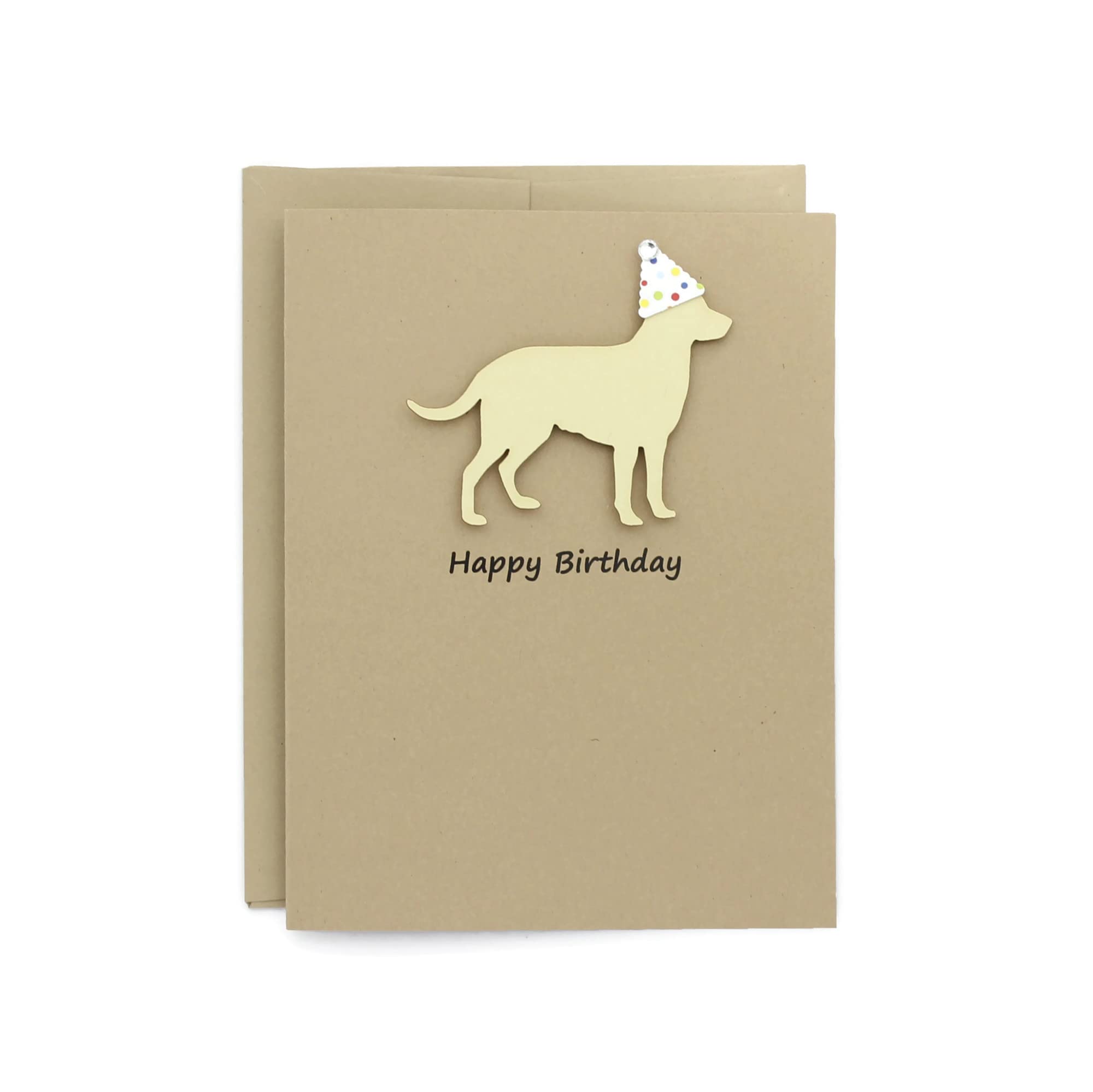 Snapklik.com : Yellow Labrador Retriever Birthday Card Handmade Yellow ...