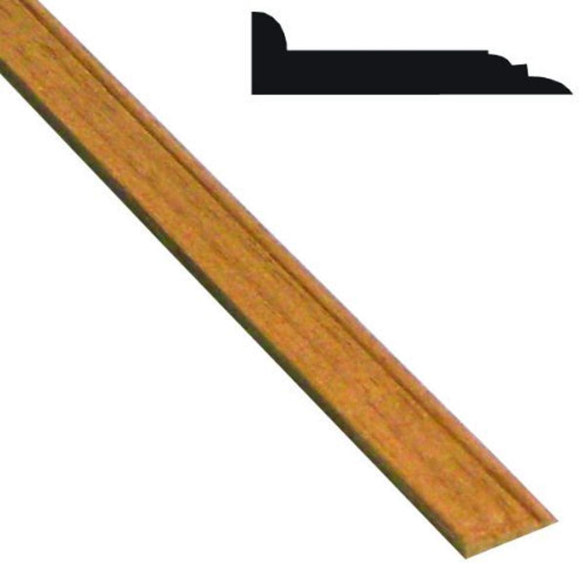 Amazon.com: Midwest Products 3150 Miniature Moldings Baseboard Molding ...