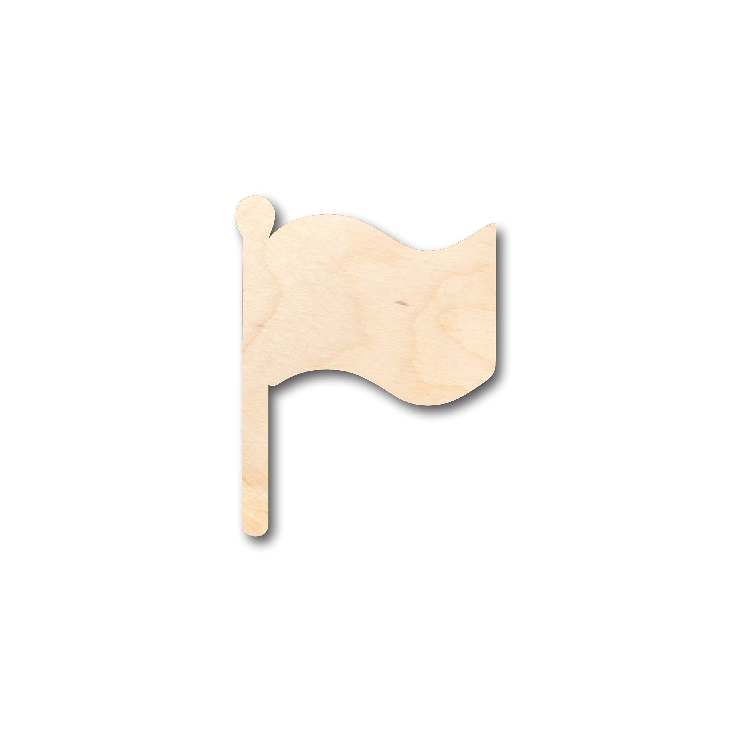 Amazon.com: Unfinished Wood Flag Shape Craft up to 36" DIY 16" / 1/4"