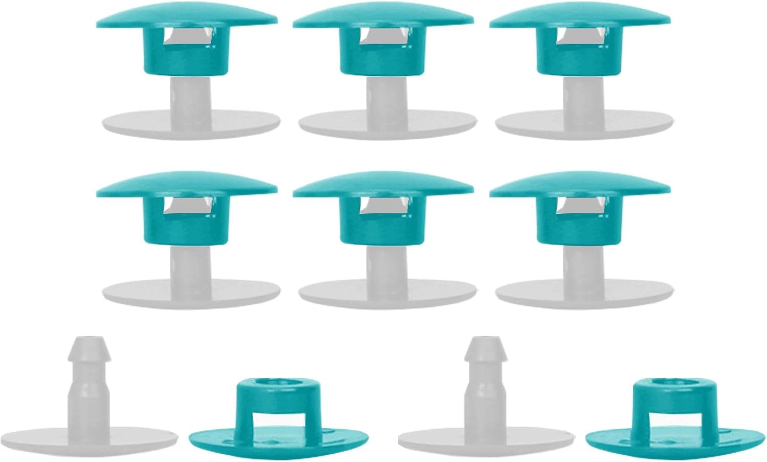 Amazon.com: 8 Sets Replacement Rivets for Croc, Replacement Parts for ...