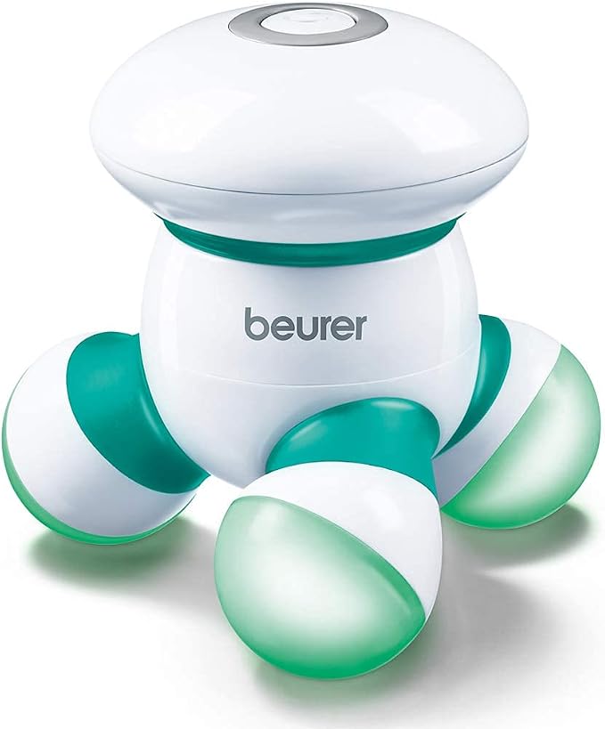 Beurer MG16 Mini Massager - green, Ergonomic hand-held vibration ...