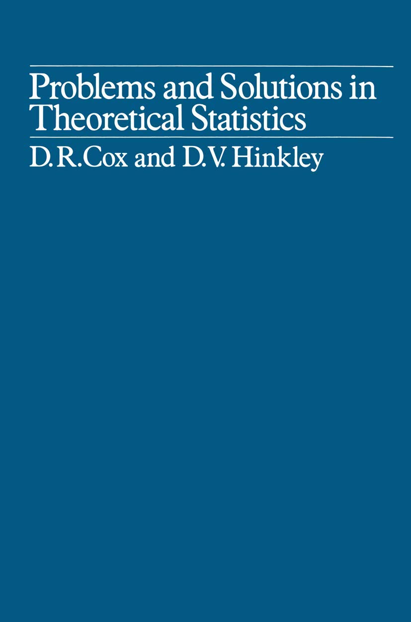 Amazon.com: Problems and Solutions in Theoretical Statistics ...