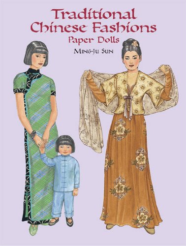 Traditional Chinese Fashion Paper Dolls: Ming-Ju Sun: 9780486408125 ...