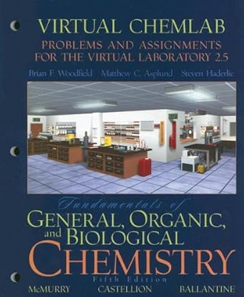 Amazon | Virtual ChemLab: General Chemistry, Student Lab Manual ...
