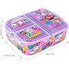 Zawadi Global Gabby's Dollhouse Kids Childrens Multi Compartment ...