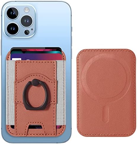 Amazon.com: Magnetic Wallet Card Holder Compatible with MagSafe Wallet for iPhone16/ 15 Pro/15 ...