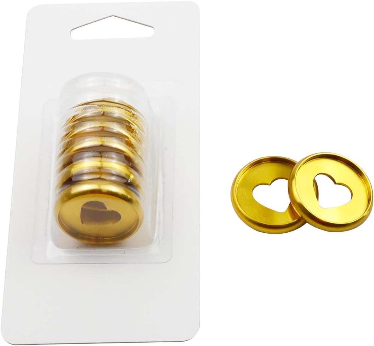 Amazon.com: Crapyt 8 PCS Planner Rings Metal Discs for Planner ...