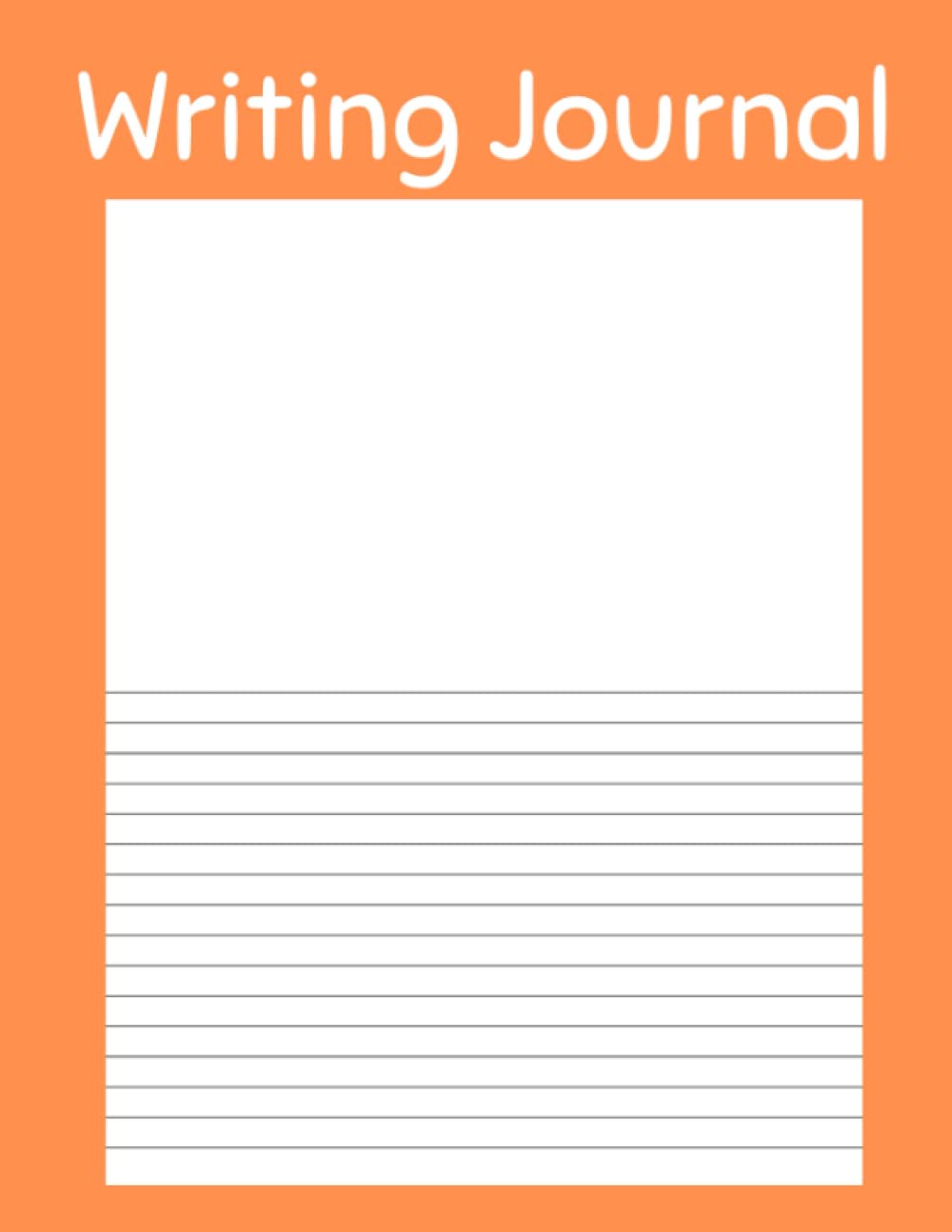 Amazon.com: Writing Journal: Create-A-Story (Sentences and Paragraphs ...
