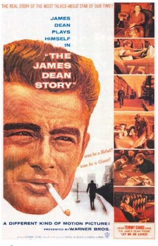 Amazon.com: The James Dean Story Poster 27x40 Martin Gabel Lew Bracker ...